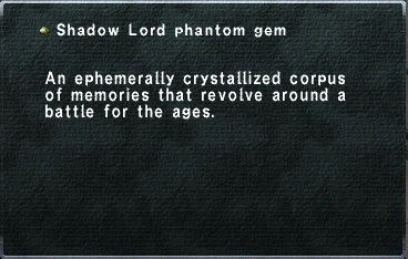 Shadow Lord phantom gem | FFXIclopedia | Fandom