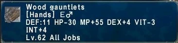 Wood Gauntlets | FFXIclopedia | Fandom