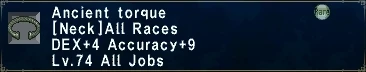 Ancient Torque | FFXIclopedia | Fandom