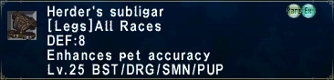 Herder's Subligar | FFXIclopedia | Fandom