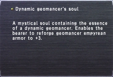 Dynamic geomancer's soul | FFXIclopedia | Fandom