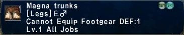 Magna Trunks | FFXIclopedia | Fandom