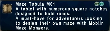 Maze Tabula M01 | FFXIclopedia | Fandom