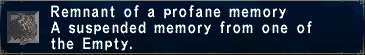 Profane Memory | FFXIclopedia | Fandom
