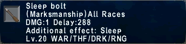 Sleep Bolt | FFXIclopedia | Fandom
