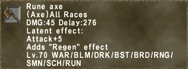 Rune Axe | FFXIclopedia | Fandom