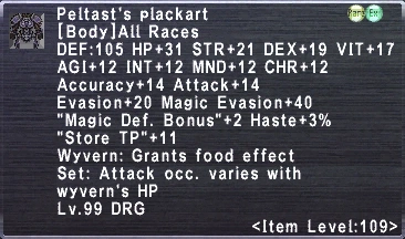 Peltast's Plackart | FFXIclopedia | Fandom