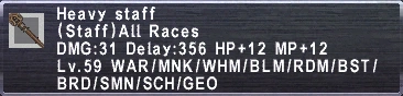 Heavy Staff | FFXIclopedia | Fandom