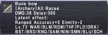 Rune Bow | FFXIclopedia | Fandom