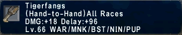 Tigerfangs | FFXIclopedia | Fandom