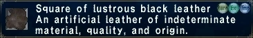 Lustrous Black Leather | FFXIclopedia | Fandom