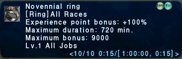 Novennial Ring | FFXIclopedia | Fandom