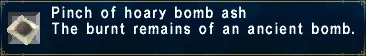 Hoary Bomb Ash | FFXIclopedia | Fandom