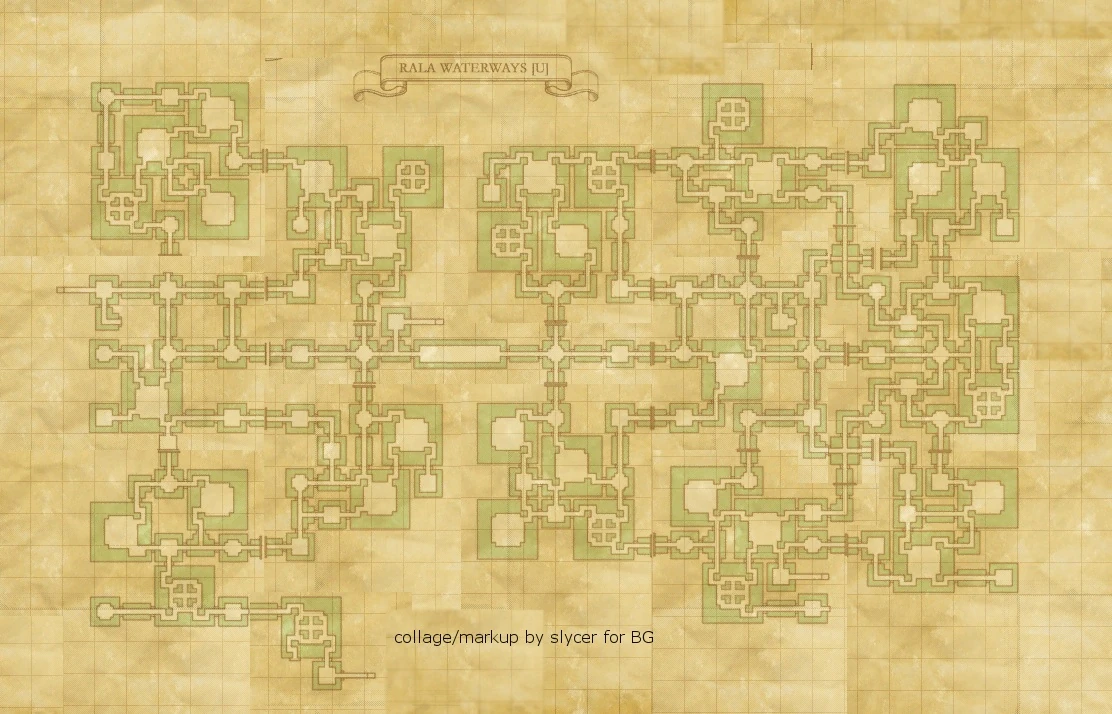 Rala Waterways (U)/Maps | FFXIclopedia | Fandom