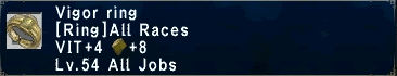 Vigor Ring | FFXIclopedia | Fandom