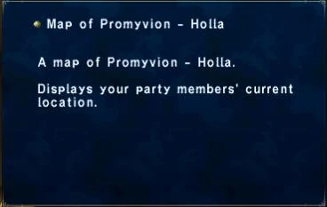 Map of Promyvion - Holla | FFXIclopedia | Fandom