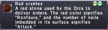 Red Cryptex | FFXIclopedia | Fandom
