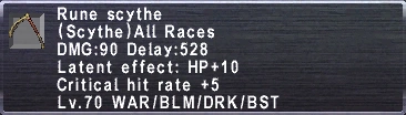 Rune Scythe | FFXIclopedia | Fandom