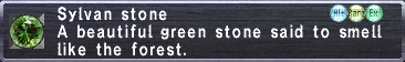 Sylvan Stone | FFXIclopedia | Fandom