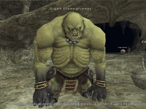 Gigas Stonegrinder | FFXIclopedia | Fandom