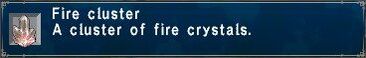 Fire Cluster | FFXIclopedia | Fandom