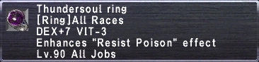 Thundersoul Ring | FFXIclopedia | Fandom