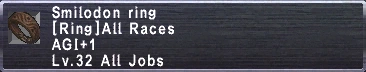 Smilodon Ring | FFXIclopedia | Fandom