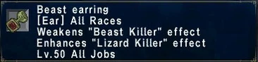 Beast Earring | FFXIclopedia | Fandom