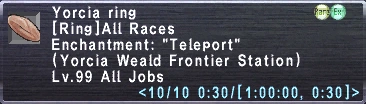 Yorcia Ring | FFXIclopedia | Fandom
