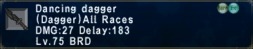 Dancing Dagger | FFXIclopedia | Fandom