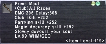 Prime Maul | FFXIclopedia | Fandom