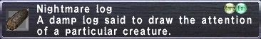 Nightmare Log | FFXIclopedia | Fandom
