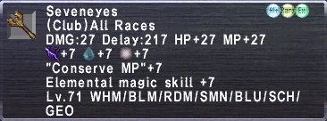 Seveneyes | FFXIclopedia | Fandom