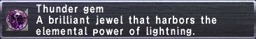 Thunder Gem | FFXIclopedia | Fandom