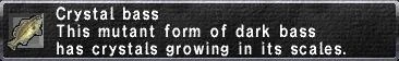 Crystal Bass | FFXIclopedia | Fandom
