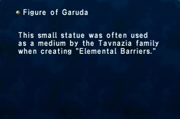 Figure of Garuda | FFXIclopedia | Fandom