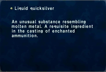 Liquid quicksilver | FFXIclopedia | Fandom