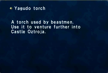 Yagudo Torch | FFXIclopedia | Fandom