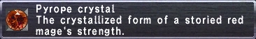 Pyrope Crystal | FFXIclopedia | Fandom