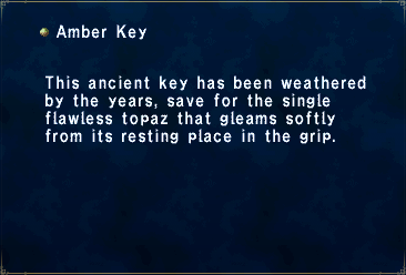 Amber Key | FFXIclopedia | Fandom