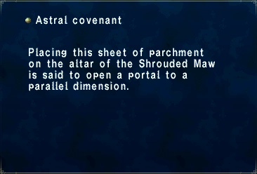 Astral Covenant | FFXIclopedia | Fandom