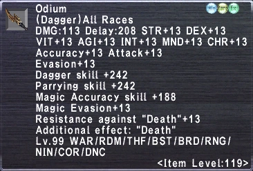 Odium | FFXIclopedia | Fandom