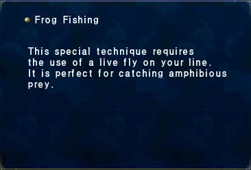 Frog Fishing | FFXIclopedia | Fandom