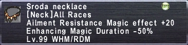 Sroda Necklace | FFXIclopedia | Fandom