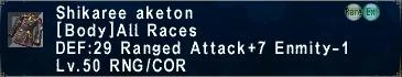 Shikaree Aketon | FFXIclopedia | Fandom