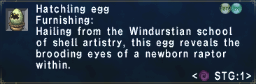 Hatchling Egg | FFXIclopedia | Fandom