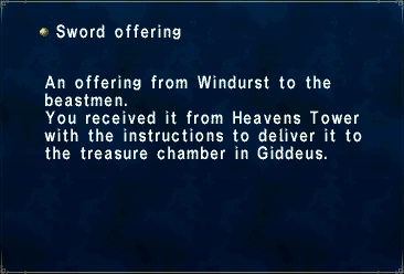 Sword Offering | FFXIclopedia | Fandom