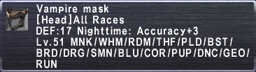 Vampire Mask | FFXIclopedia | Fandom
