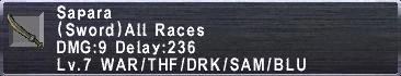 Sapara | FFXIclopedia | Fandom
