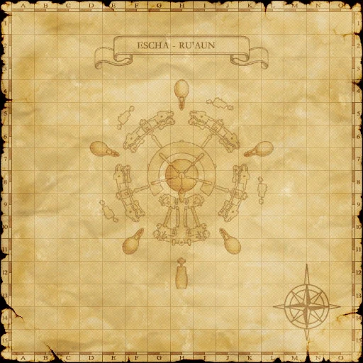 Map of Escha - Zi'Tah | FFXIclopedia | Fandom